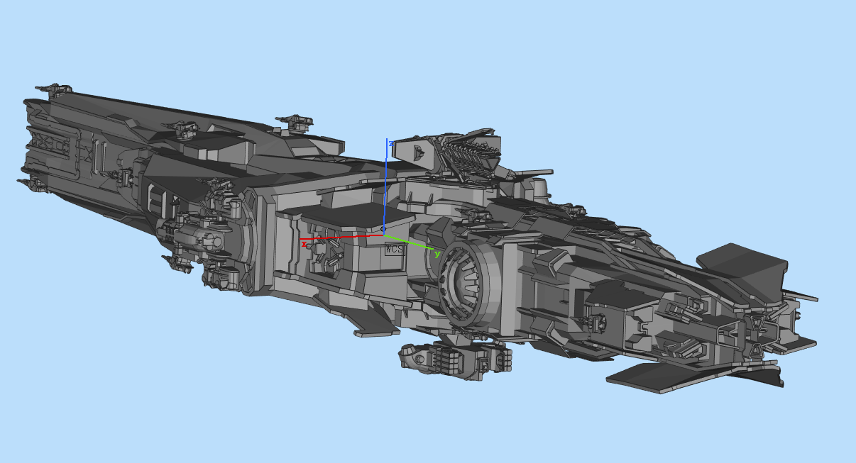 STL file Starship・Template to download and 3D print・Cults