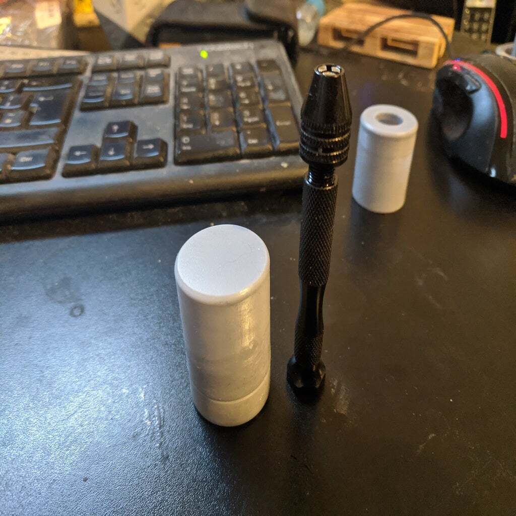 Free STL file Pin Vice 20 piece bit holder・3D printable design to ...