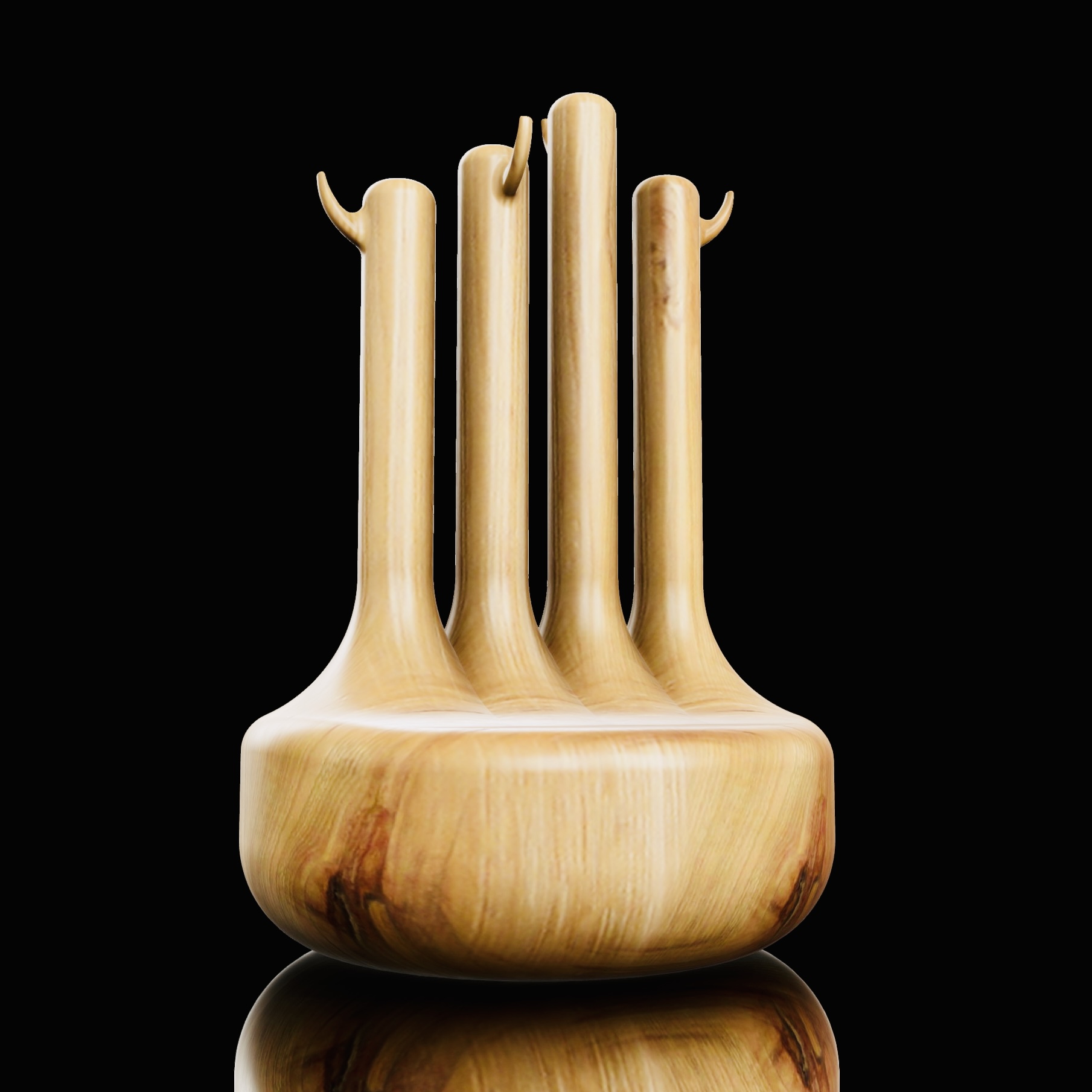 3D file Wooden Key Tree・Design to download and 3D print・Cults