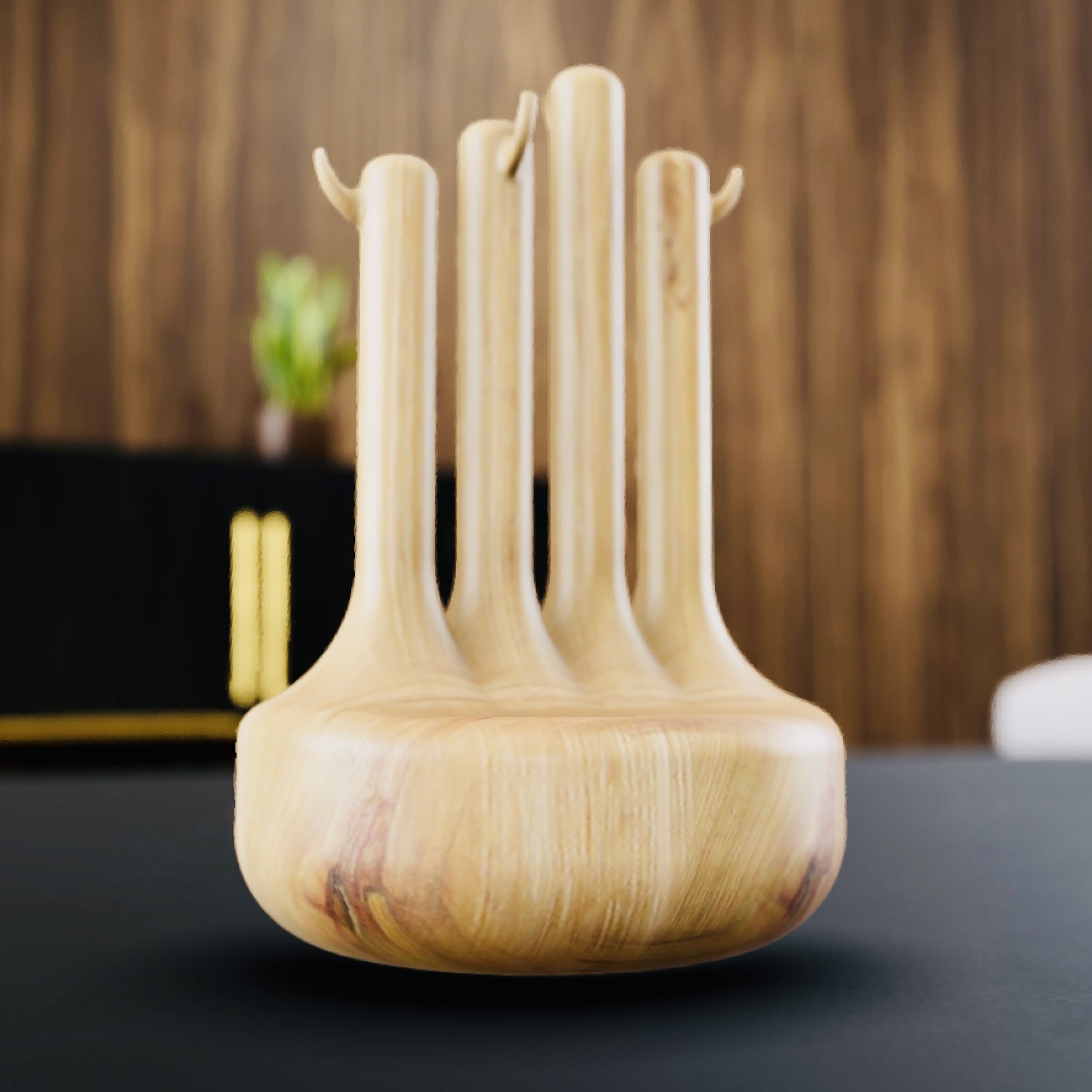 3D file Wooden Key Tree・Design to download and 3D print・Cults