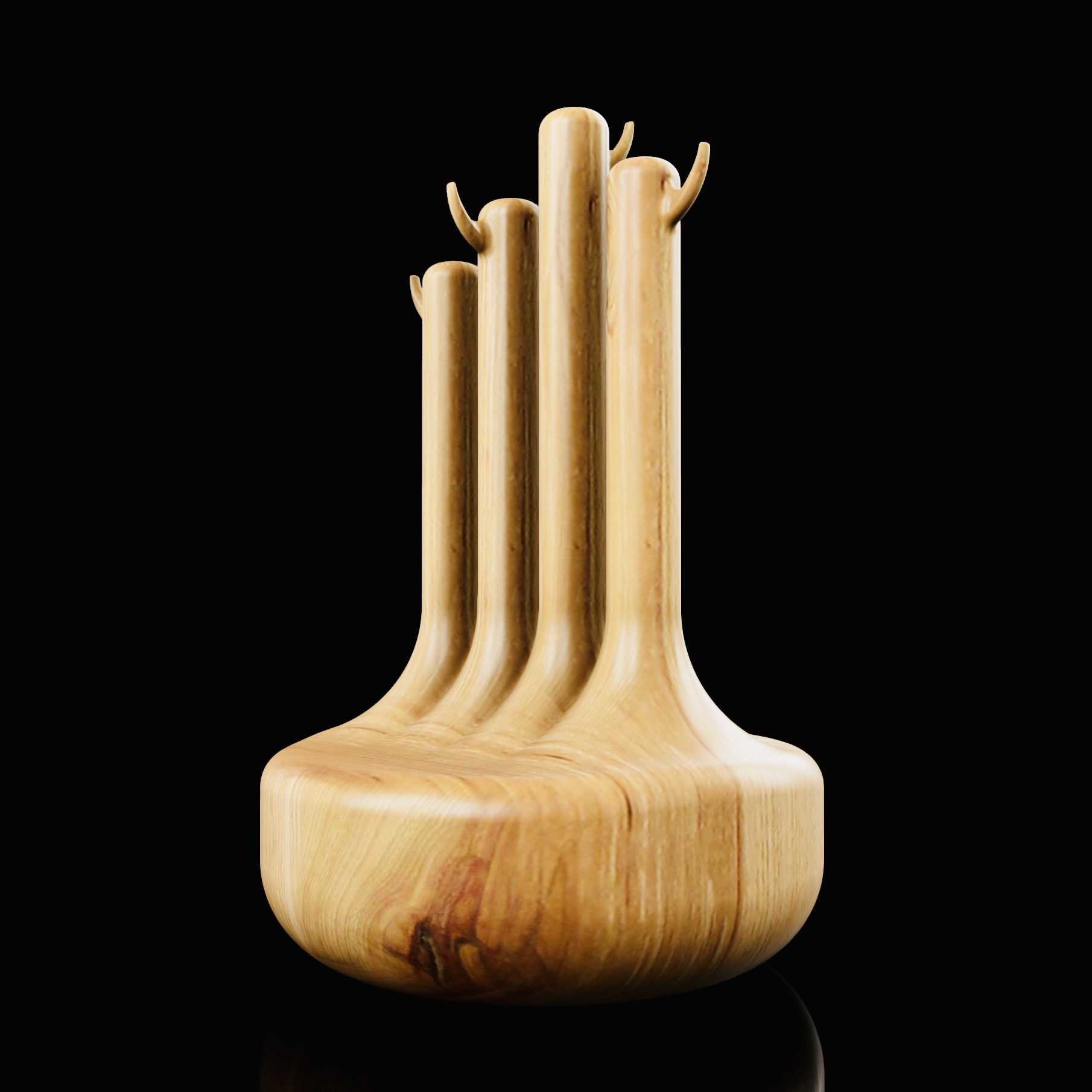 3D file Wooden Key Tree・Design to download and 3D print・Cults