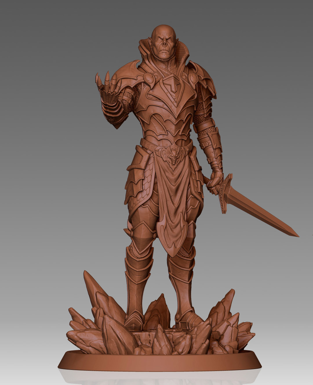 3D file VAMPIRE KNIGHT 🧛・3D printer design to download・Cults