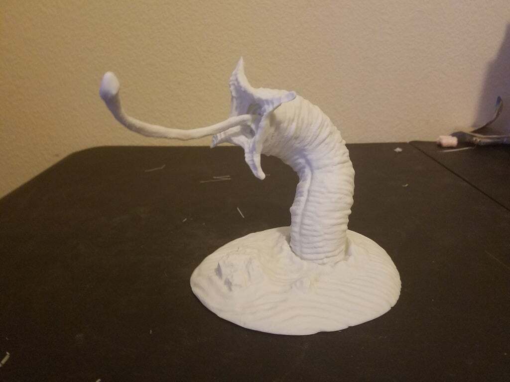 Free STL file Sand Worm・3D printer model to download・Cults