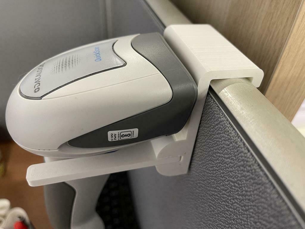 Free 3D file Barcode Scanner Holder for Privacy screen & Angle・3D ...