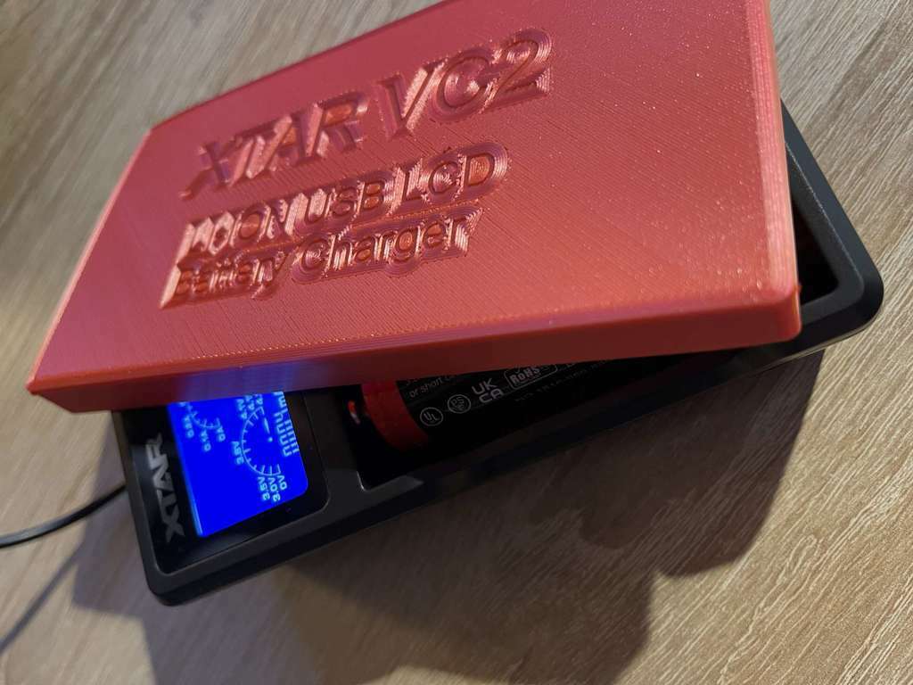 Free 3D file Protective cover for XTAR VC2 battery charger・3D print ...