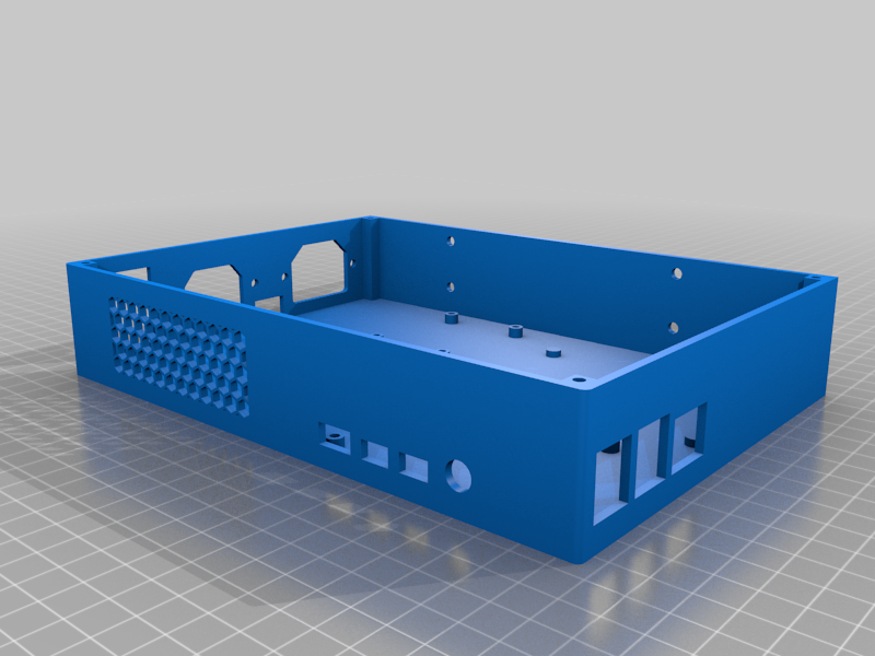 Free STL file Case to Raspberry Pi 4, 2 relay module, 5V 4A PSU and 2 ...
