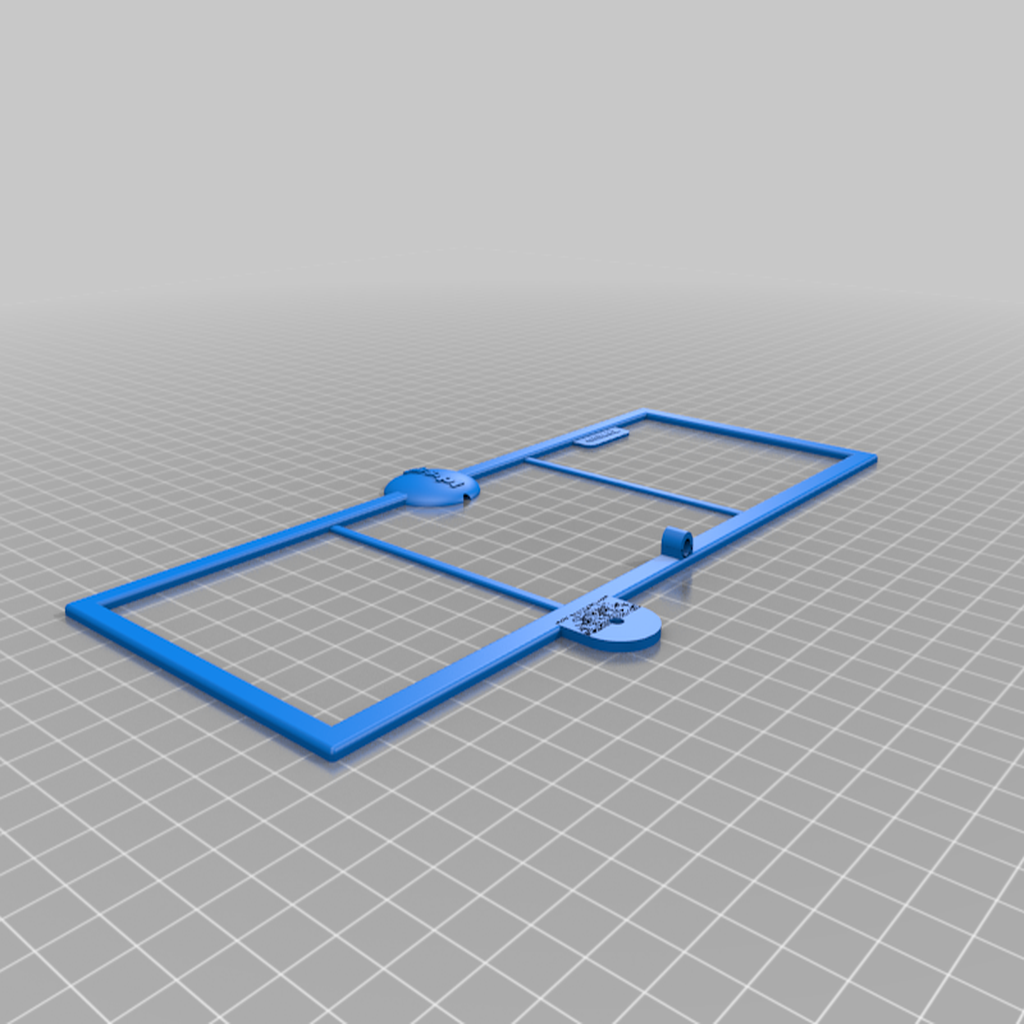 Free STL file 433MHz moxon antenna with mast mounting. 📶・Model to ...