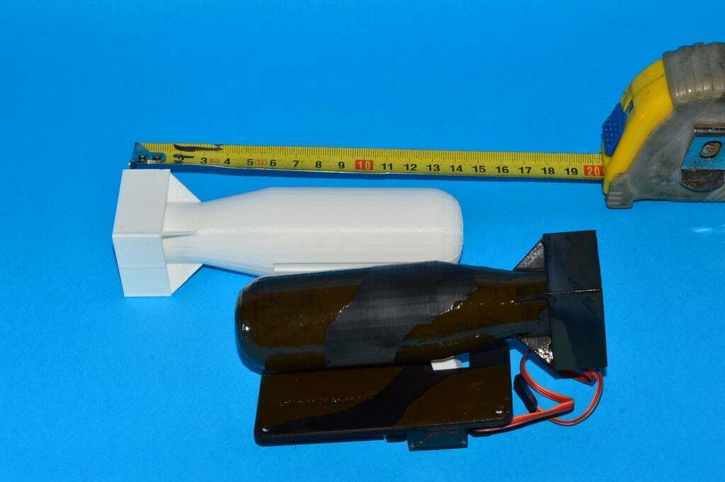 Free STL file Bomb RC servo MG90s・3D print design to download・Cults