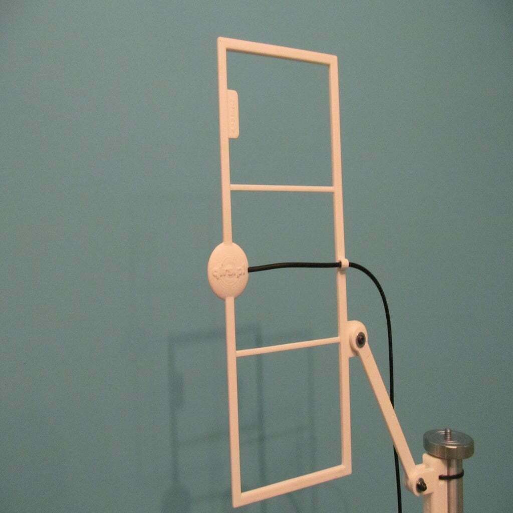 Free STL file 433MHz moxon antenna with mast mounting. 📶・Model to ...