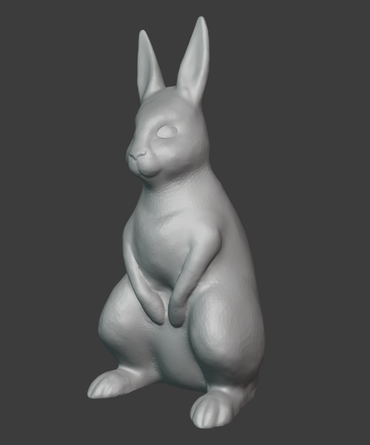 STL file Standing bunny 🎨・Model to download and 3D print・Cults