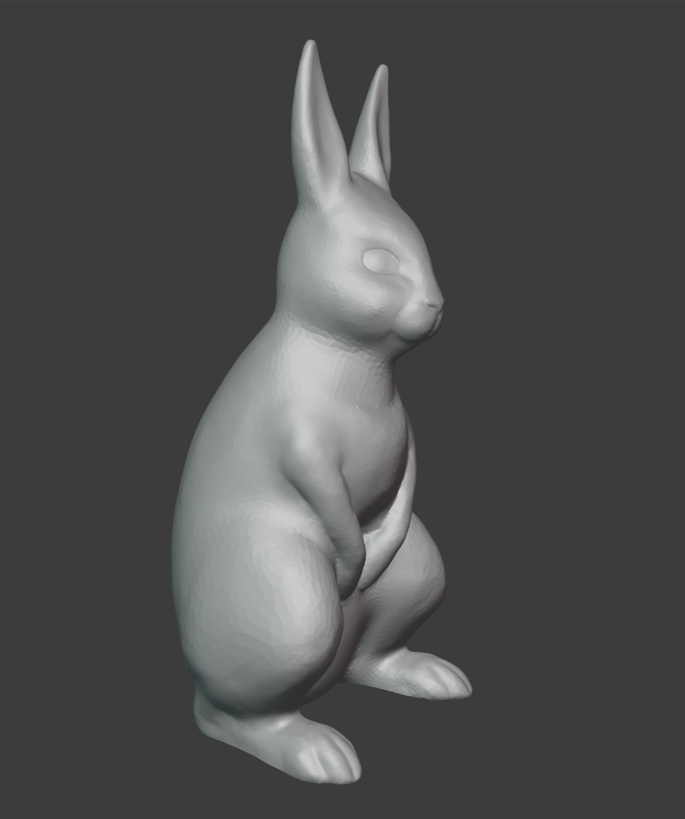 STL file Standing bunny 🎨・Model to download and 3D print・Cults