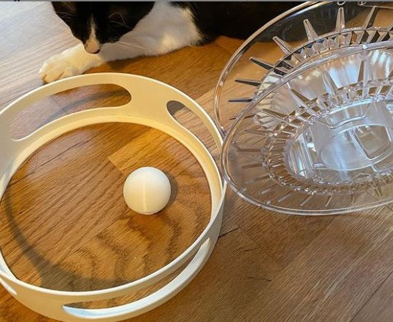 Archivo STL gratis Empty spool - Cat toy・Objeto para impresora 3D para ...