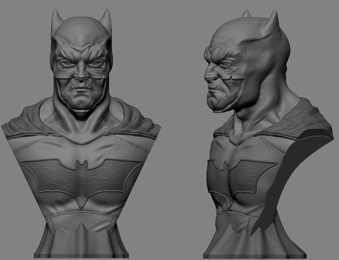 STL file Batman Bust・Design to download and 3D print・Cults