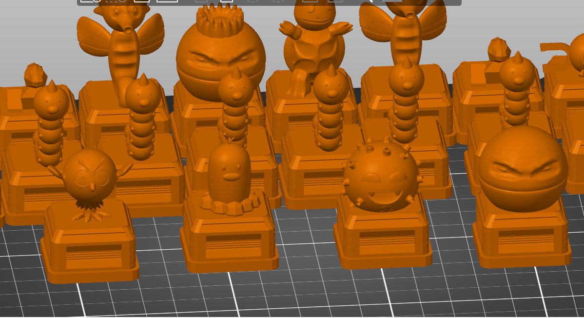 Free STL file Pokemon chess 🐉・Model to download and 3D print・Cults