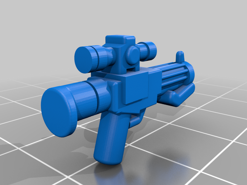 Archivo STL gratuito E-11 (lego)・Design para impresora 3D para ...