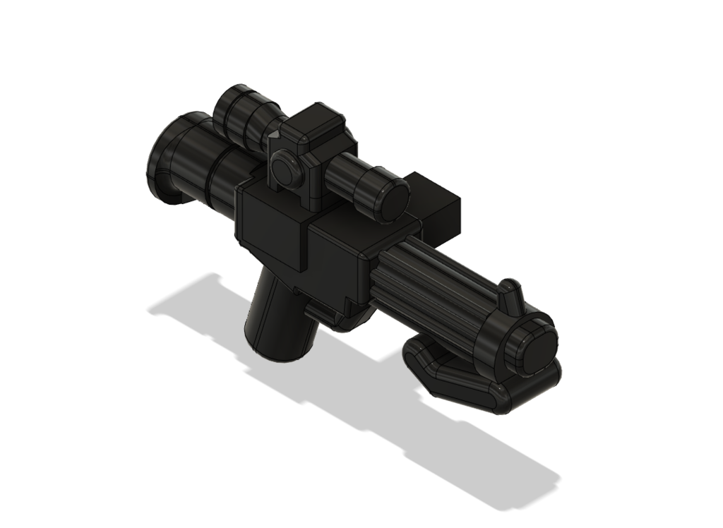 Archivo STL gratuito E-11 (lego)・Design para impresora 3D para ...