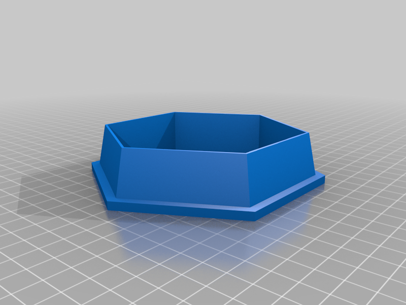 Free 3D file Hexagon Cutter, flared walls.・3D print model to download・Cults