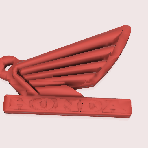Free STL file Honda Key Ring・3D printer model to download・Cults