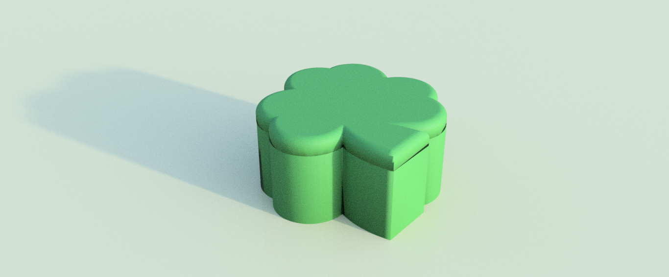 STL file Clover box/jewelry box - Clover box/jewelry box・3D printable ...