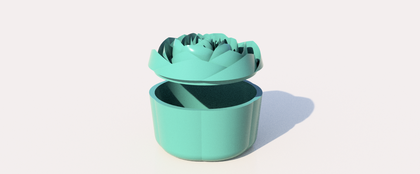 STL file Rose box/jewelry box - Rose box/jewelry box・3D printable model ...