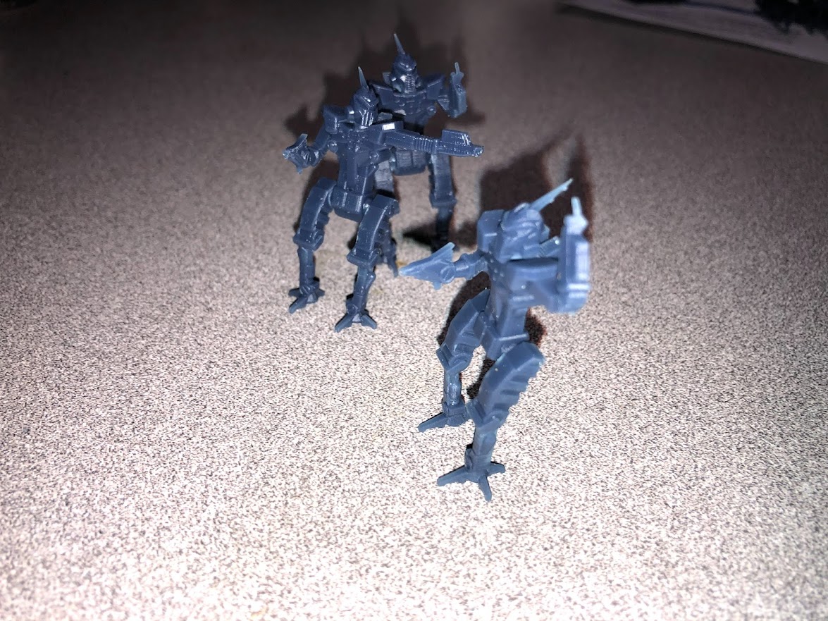 Free STL file FRB-2E Firebee Battlemech 🎲・3D printing model to download ...