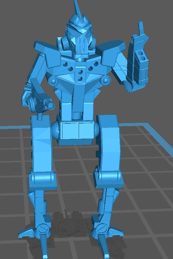 Free STL file FRB-2E Firebee Battlemech 🎲・3D printing model to download ...