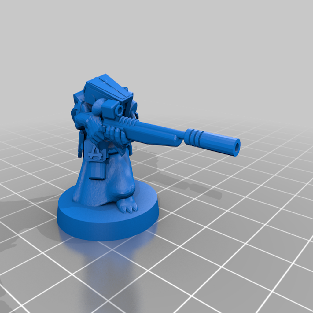 Free STL file 40k skaven snipers ⚔・3D printer model to download・Cults