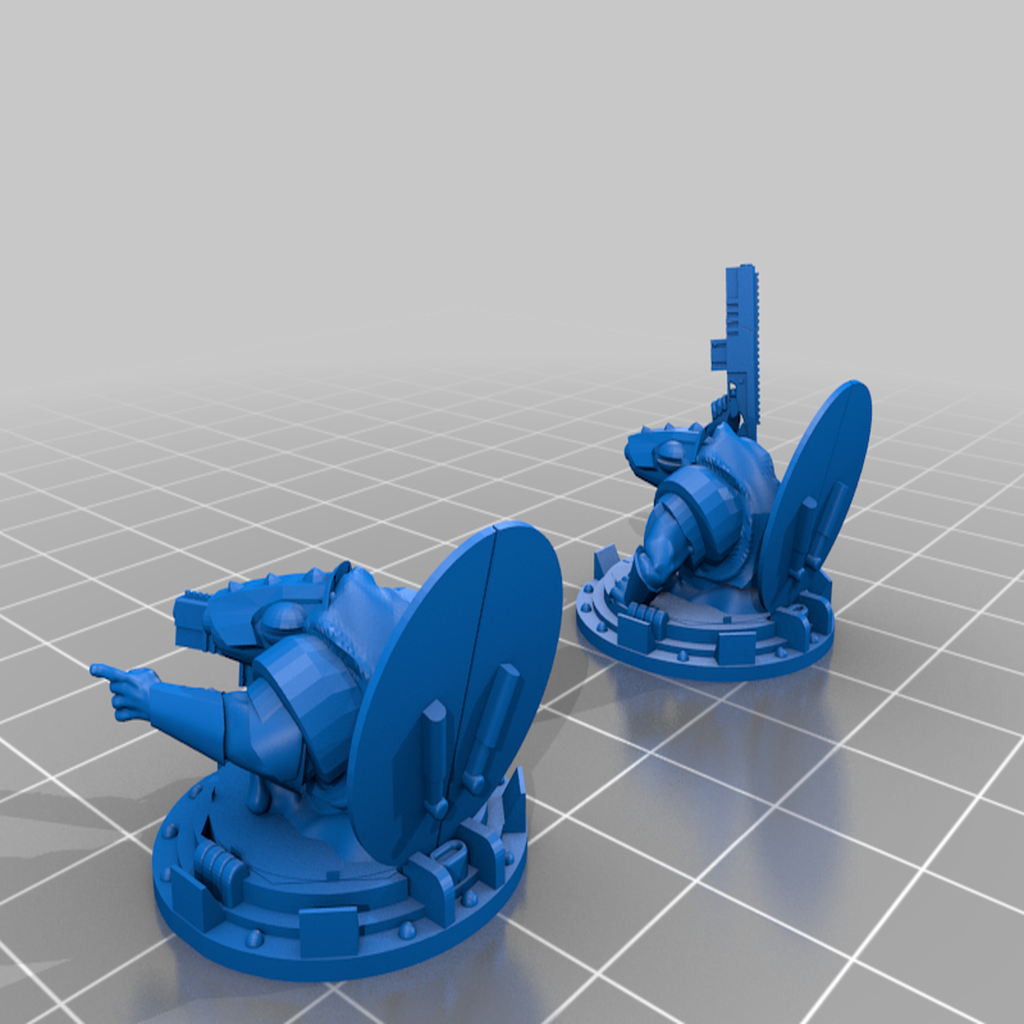 Free STL file 40k skaven pilots and crew ⚔・3D printable object to ...