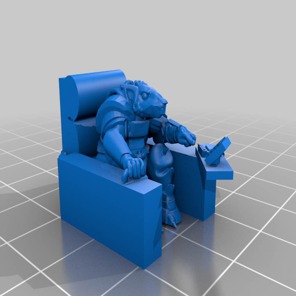 Free STL file 40k skaven pilots and crew ⚔・3D printable object to ...