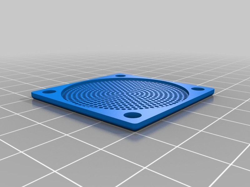 Free 3D file Fan Guard 1.5mm 💂・Template to download and 3D print・Cults