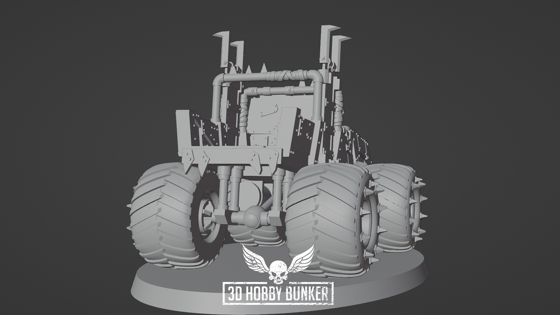3D file Ork Scrap Truck 🚚・3D printable model to download・Cults