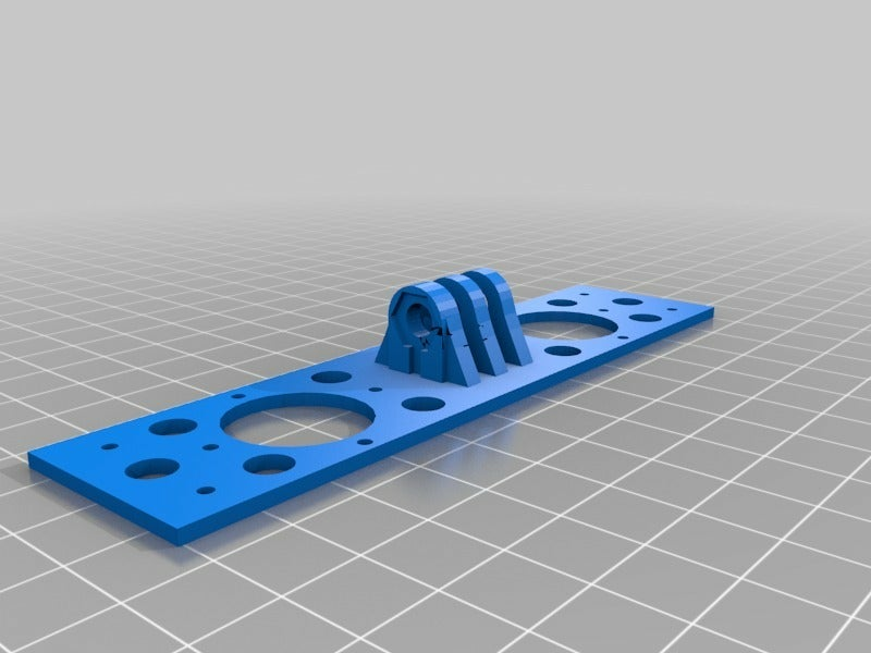 Free STL file 16mm carbon fiber rod utility clamp・3D printer design to ...