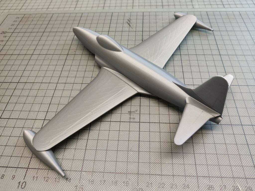 Free STL file Simple P-80 Shooting Star (mod. 1) ⭐・3D print design to ...