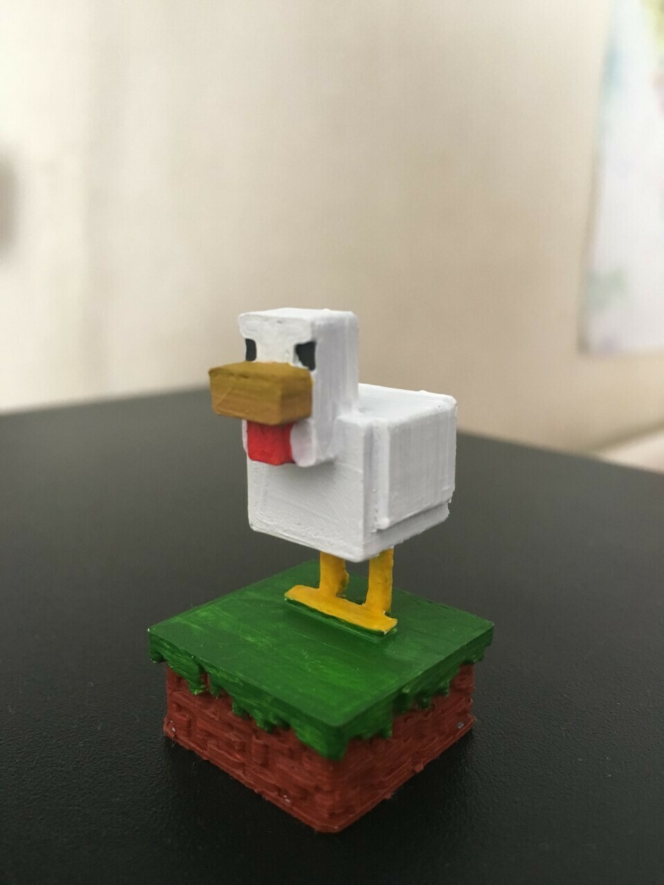 Archivo STL gratis Pollo de Minecraft・Objeto de impresión 3D para ...