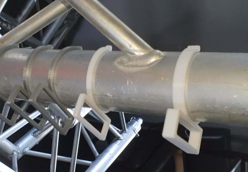 Free STL file Truss Cable Clip fitting 50mm Trusses・3D printable model ...