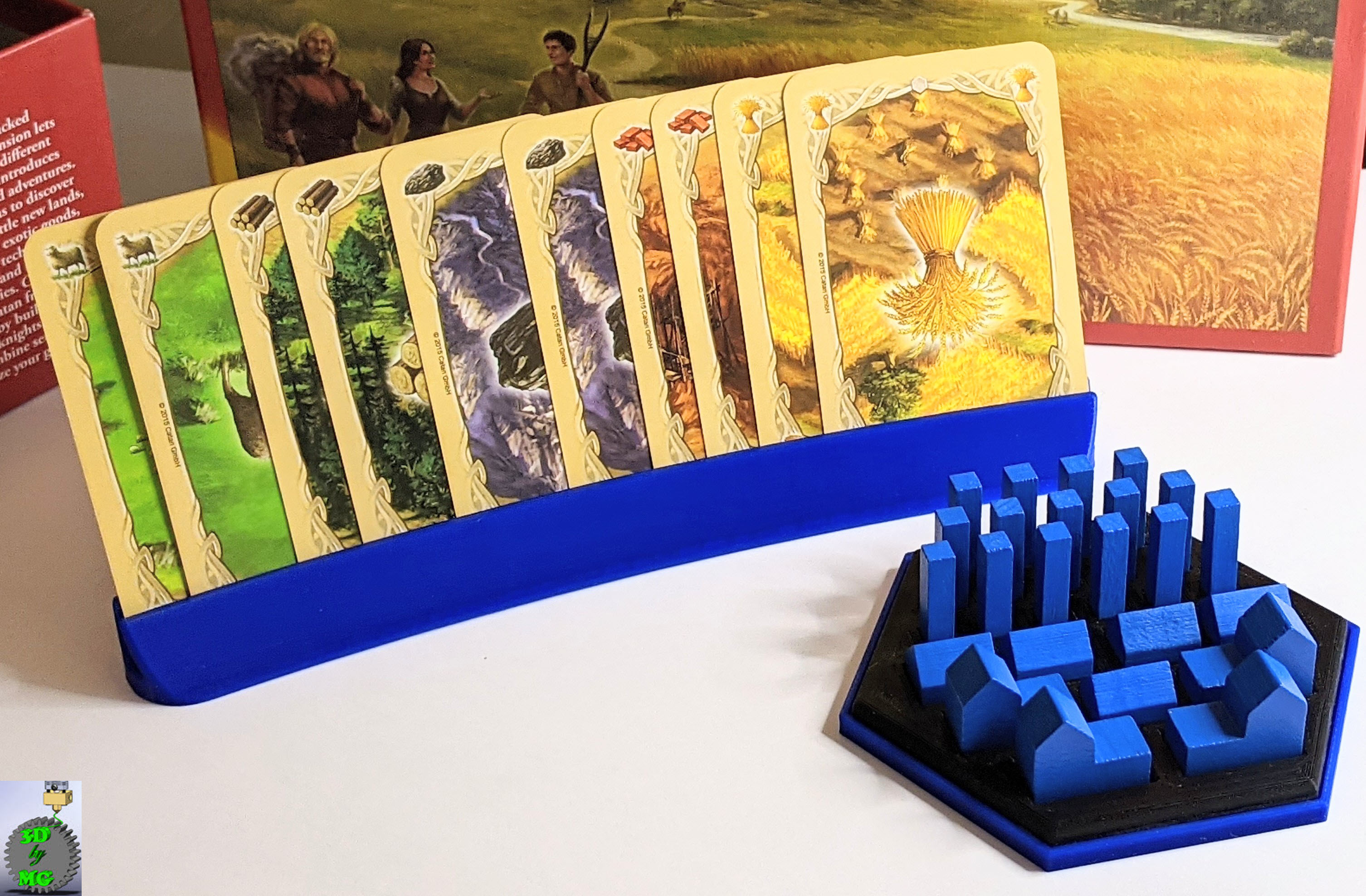 STL file CATAN - Game Parts Holder・3D printing design to download・Cults