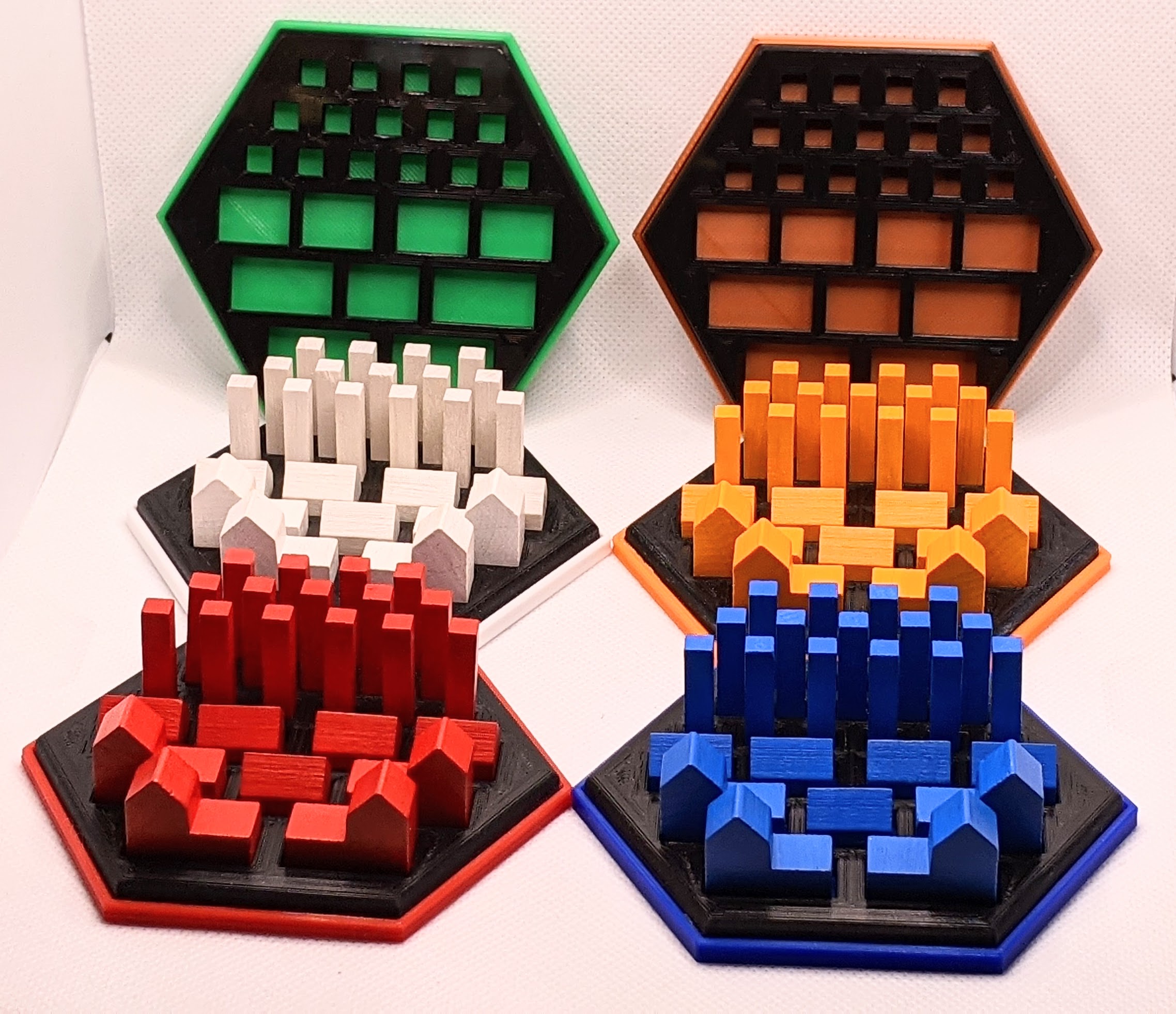 STL file CATAN - Game Parts Holder・3D printing design to download・Cults