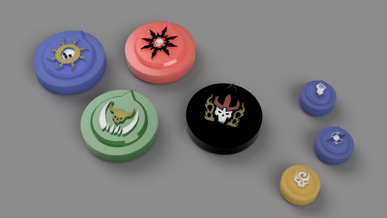 STL file War Hammer AOS - 3rd Edition - Turn/Game Tracker 🔨・3D print ...