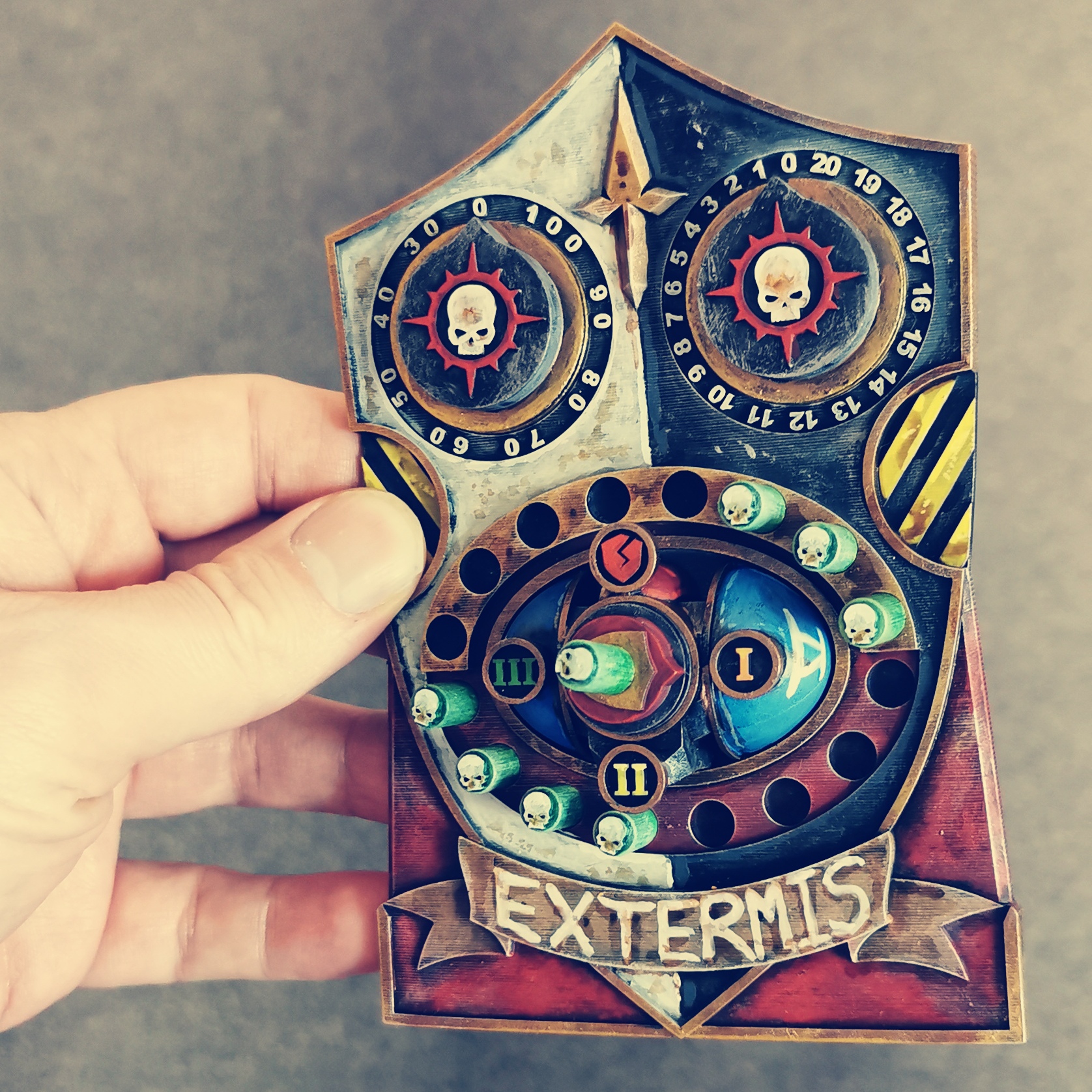 STL file War Hammer 4TK - Titan Wound and Void Shield Tracker 🔨・3D ...