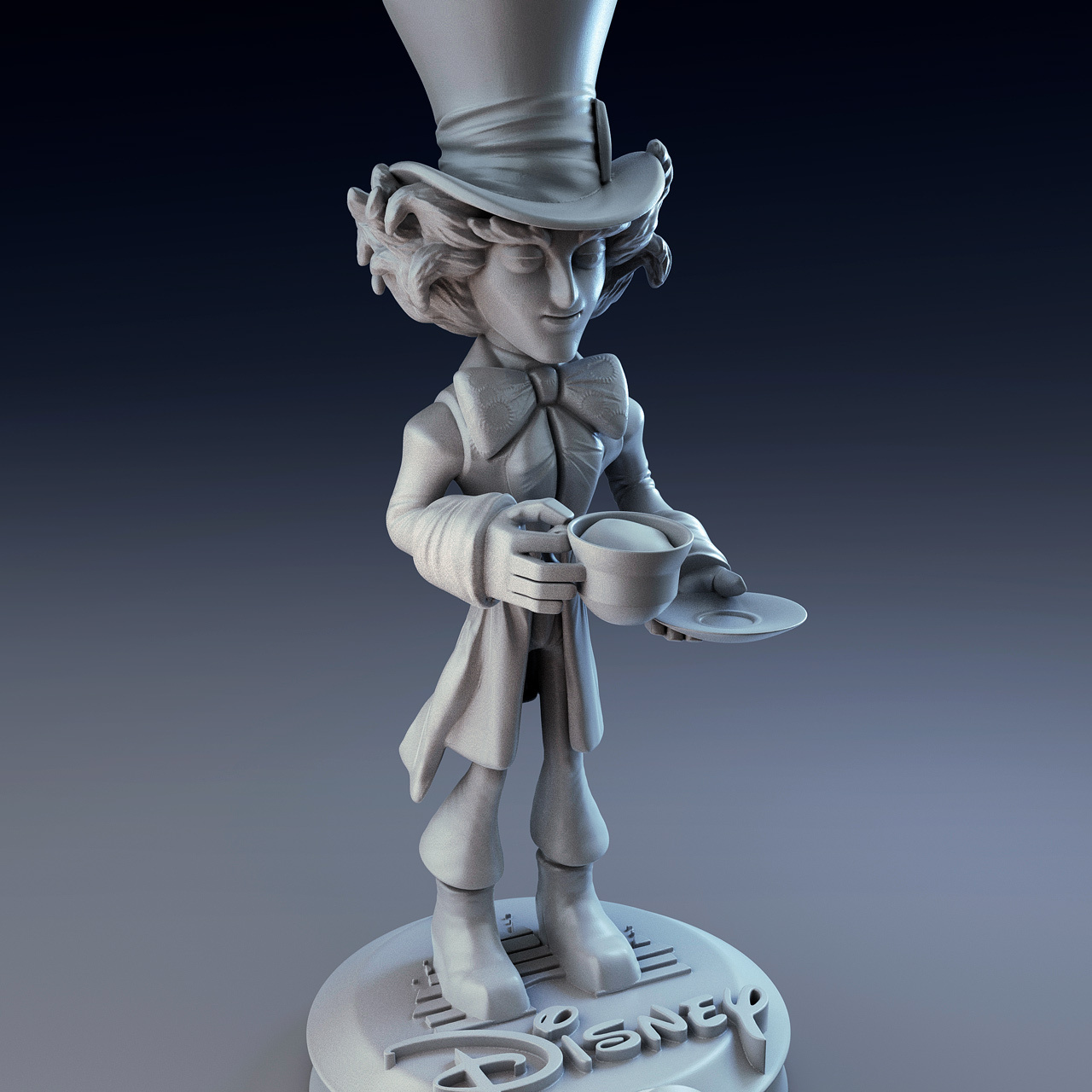 3D file the mad Hatter・3D print object to download・Cults