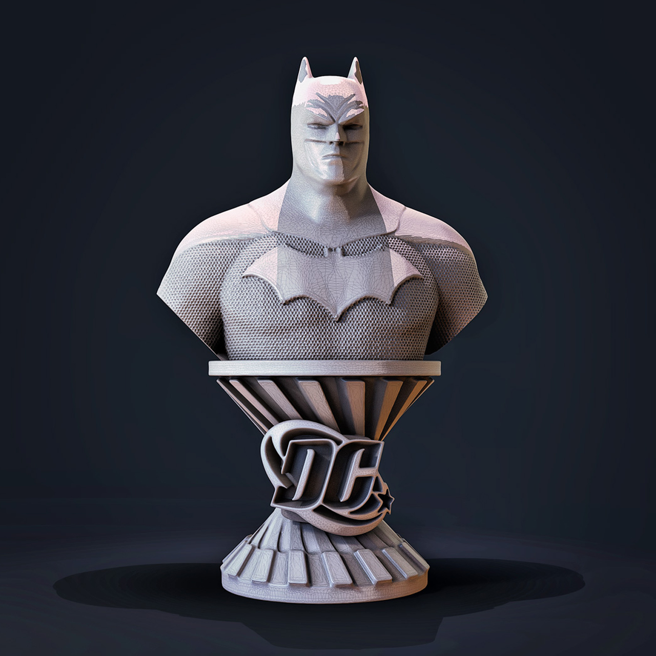 3D file bust DC1・3D print design to download・Cults