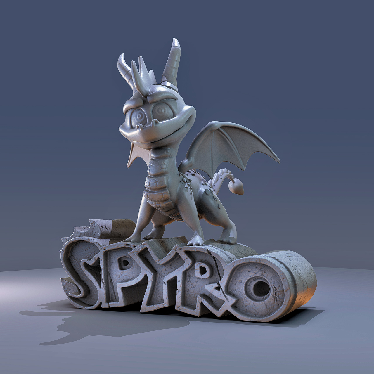 3D file Spyro 🎬・Design to download and 3D print・Cults