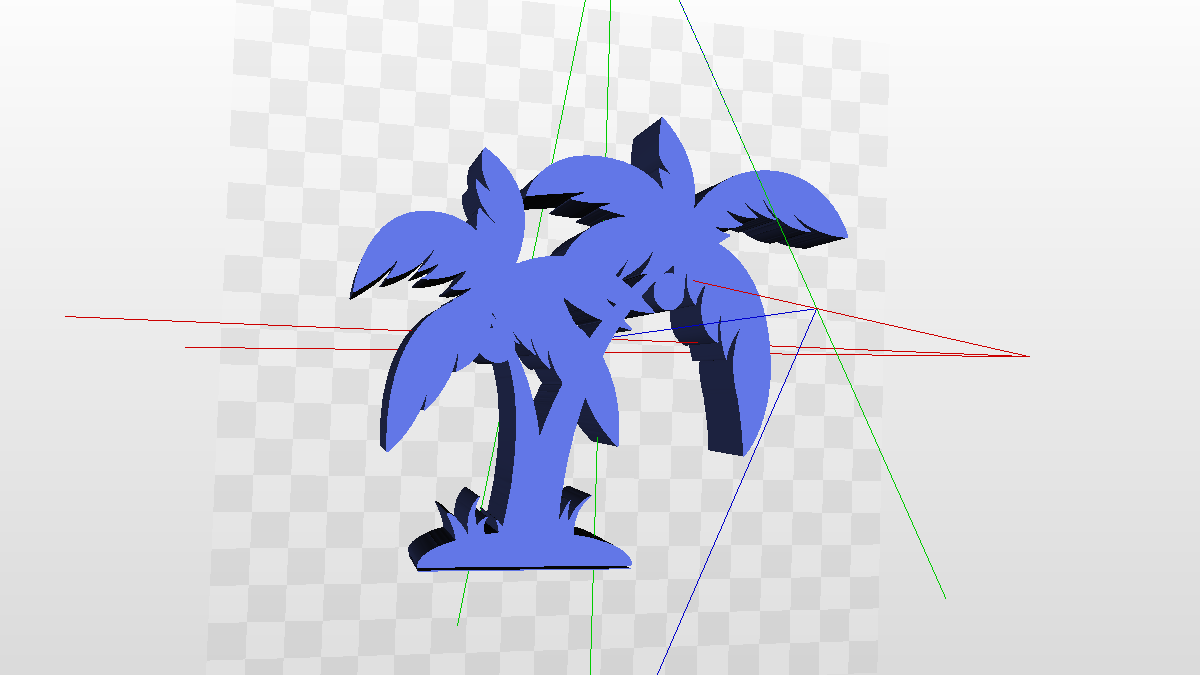 STL file Palm Trees 2・3D printer model to download・Cults