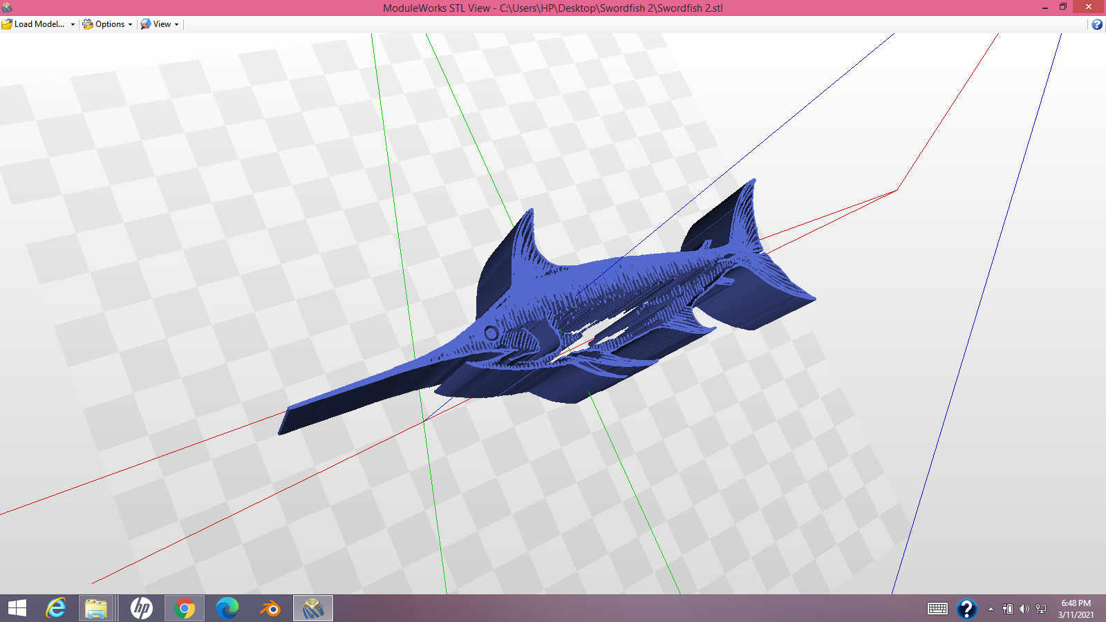 Файл STL Swordfish 2・Модель для загрузки и 3D-печати・Cults