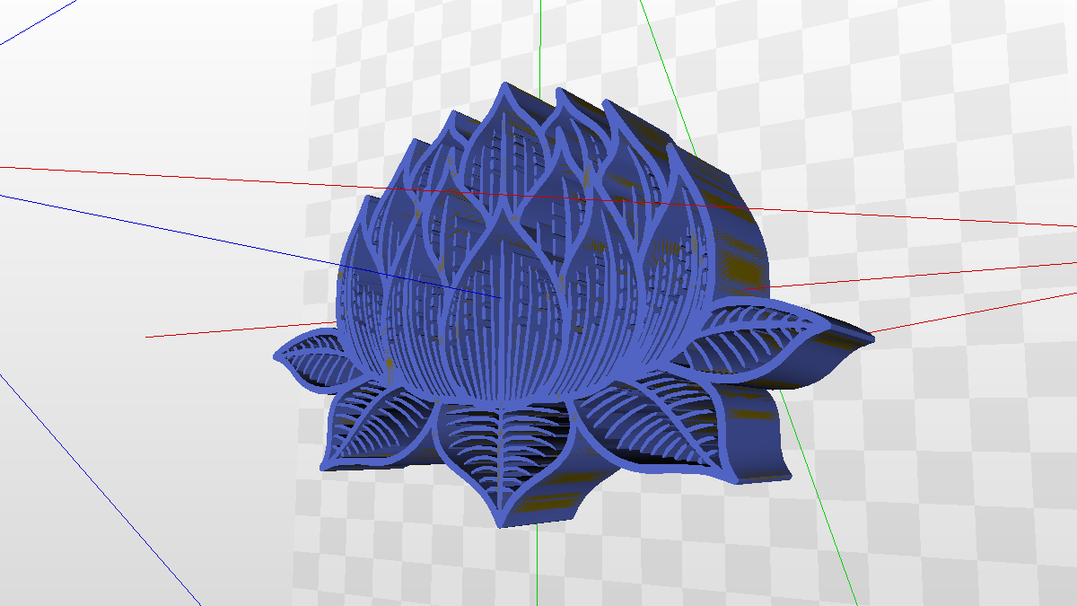 STL file Beautiful Lotus Art・3D printer model to download・Cults