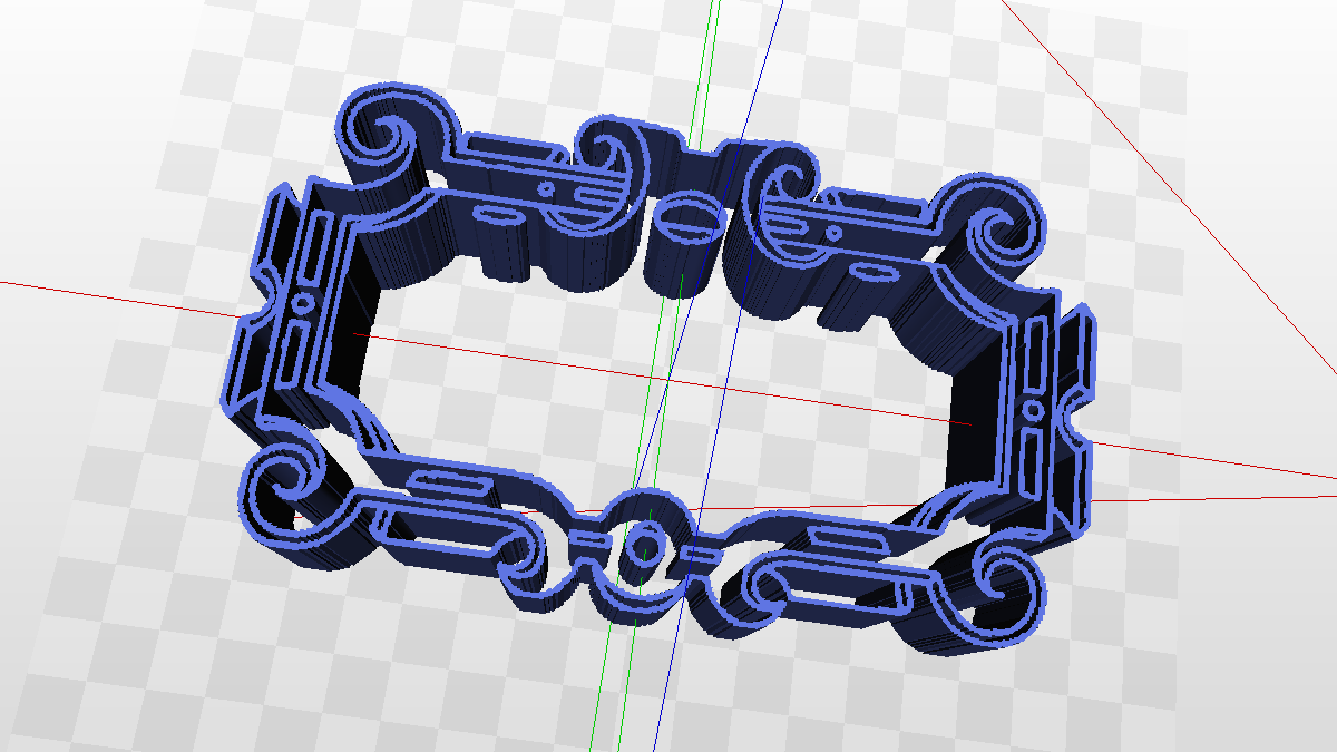 STL file Plaque Frame Outline 🖼️・3D print object to download・Cults