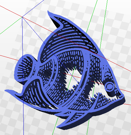 Файл STL Angel Fish・3D модель для печати скачать・Cults