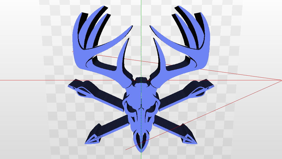 STL file Bow Hunter Emblem Symbol Hunting 3・3D printable model to ...