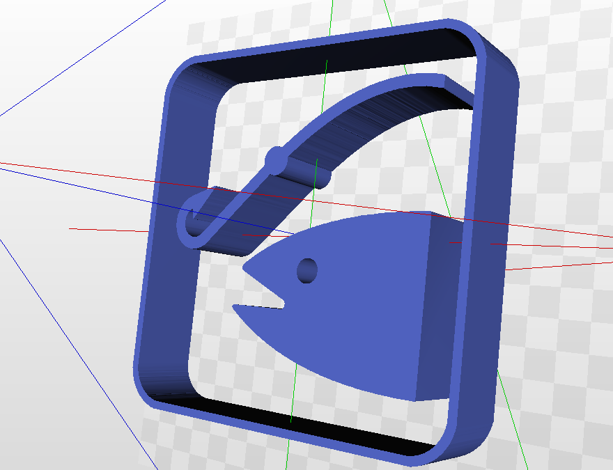 STL file Fishing Sign・3D printable model to download・Cults