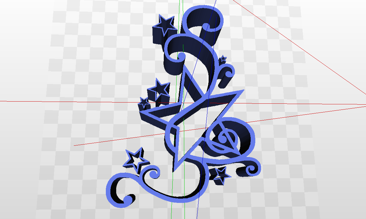 Файл STL Stars and Scroll Pattern・3D-печатная модель для загрузки・Cults